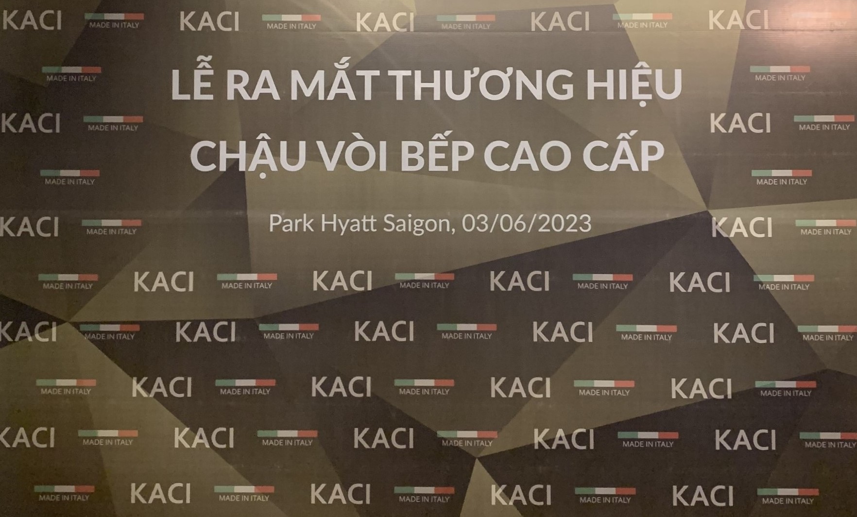 Chính thức ra mắt thương hiệu KACI